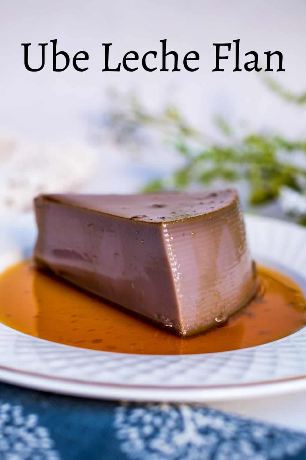 Ube Leche Flan | Decorated Treats