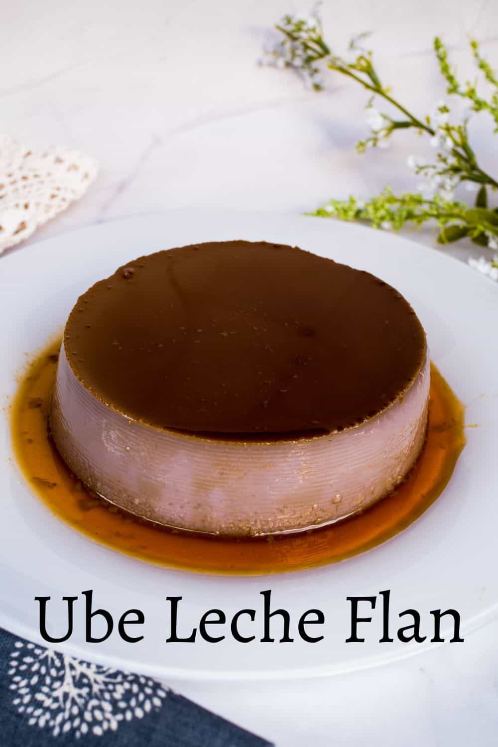 Ube Leche Flan | Decorated Treats