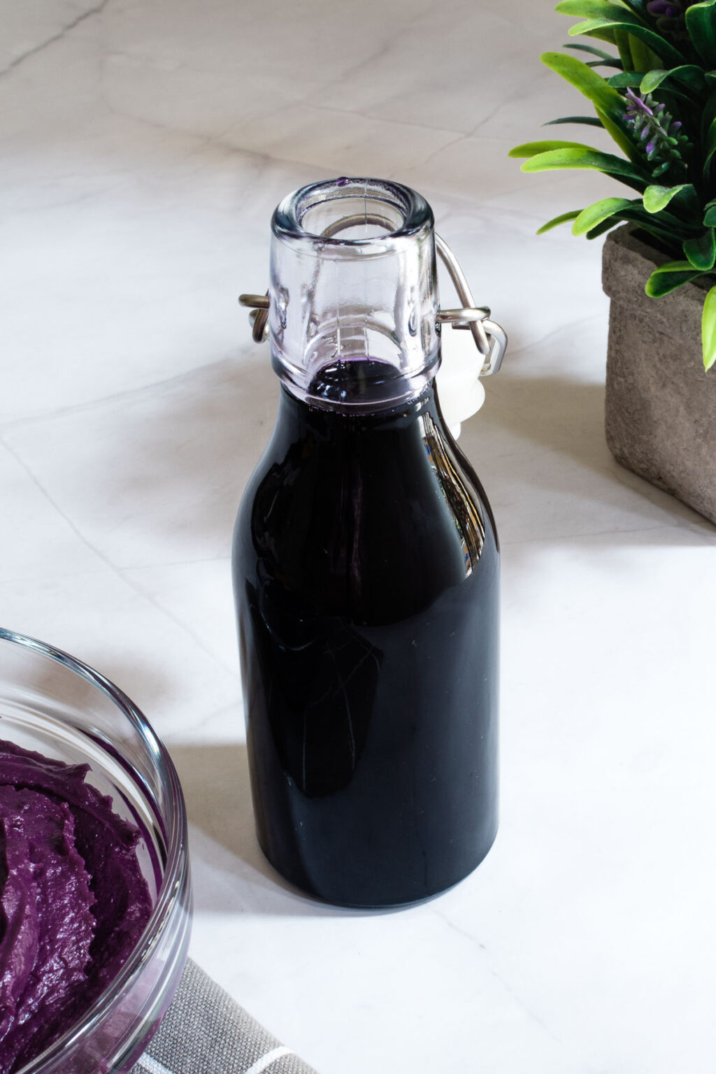 Homemade Ube Syrup | Decorated Treats