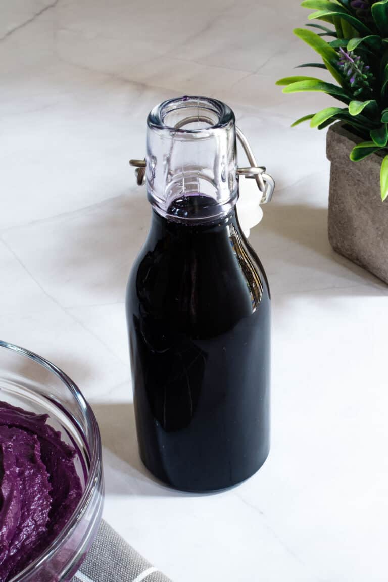 Homemade Ube Syrup | Decorated Treats